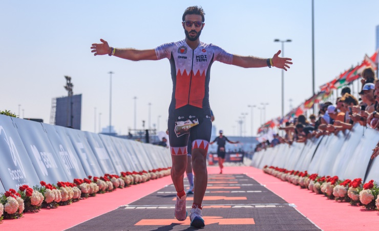 Bahrain Victorious athletes win gold, silver medals in IRONMAN Bahrain 2023