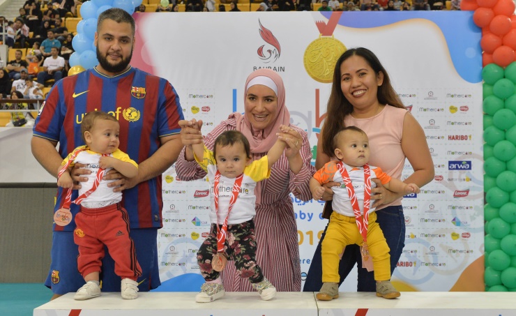 1,029 compete in Bahrain Baby Games