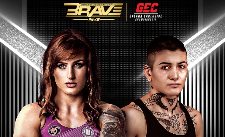 Ewelina Wozniak takes on Samin Kamal Beik at BRAVE CF 54
