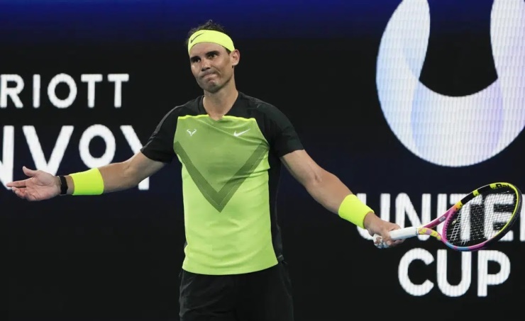 Rafael Nadal loses in three sets to Norrie at United Cup