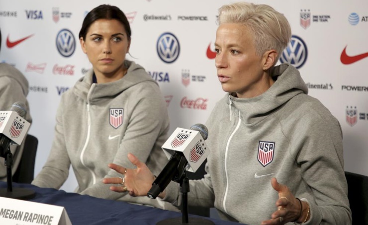 Rapinoe, Morgan back for US for World Cup qualifiers