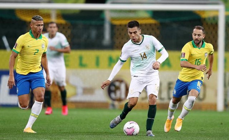 Brazil score five against Bolivia in World Cup win