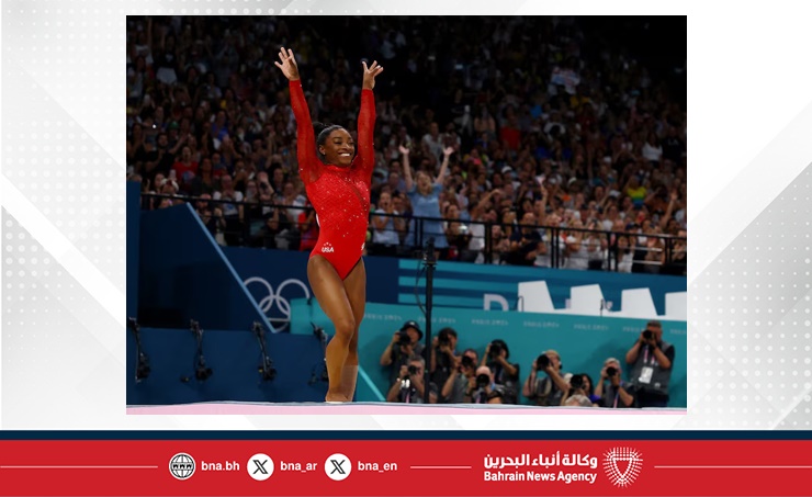 Simone Biles soars to third gold medal of Paris Olympics with vault triumph