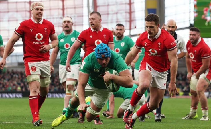 Ireland make it three wins from three with Welsh victory