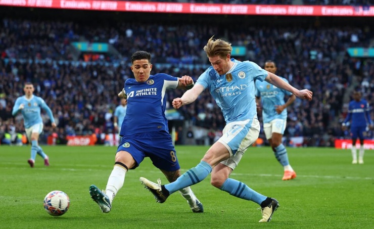 Late Silva goal earns Man City 1-0 FA Cup semi-final win over Chelsea