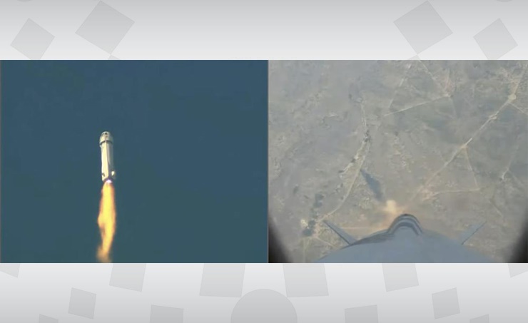 Bezos rocket crashes after liftoff, only experiments aboard