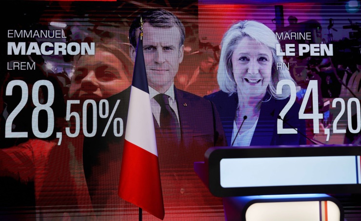 In France, it’s Macron vs. Le Pen, again, for presidency