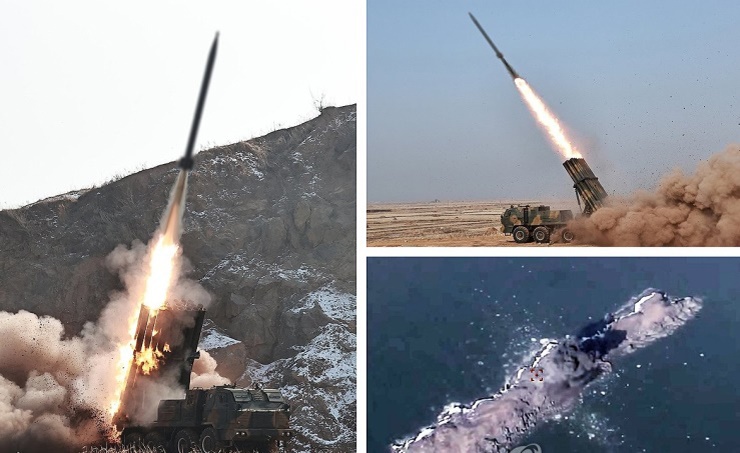 North Korea develops shells for multiple rocket launcher