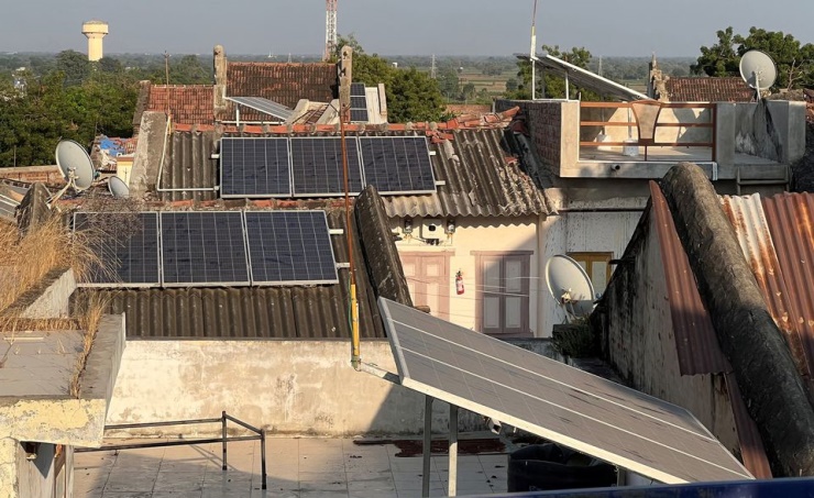 India's first fully solar village lights up the lives of poor residents