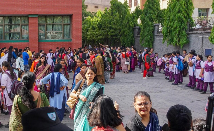 Dozens of schools in New Delhi evacuated after email bomb threat hoax