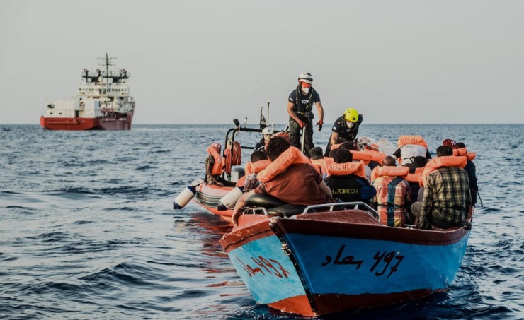 More than 200 on board Ocean Viking rescue ship in Mediterranean