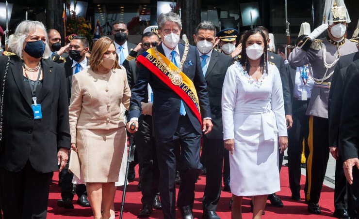 Ecuador's new president calls for unity, promises democratic renewal