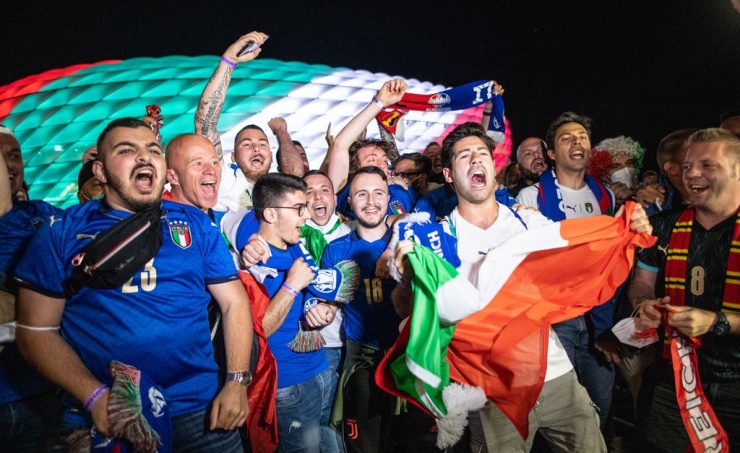 Italy's magic is back as they move within two wins of Euro title