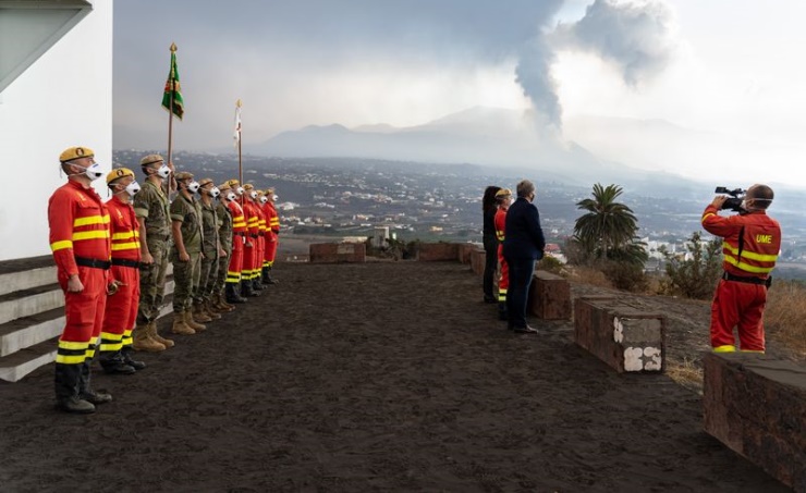 Schools closed, air travel disrupted as La Palma volcano belches ash
